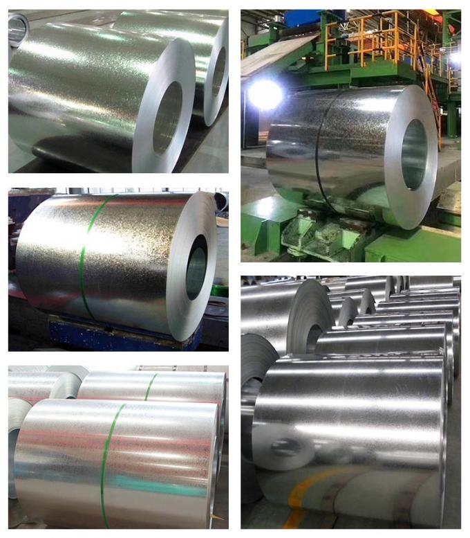 Zinc Coated Cold Rolled Galvanized Steel Strips And Coils Bao Steel HDG ...