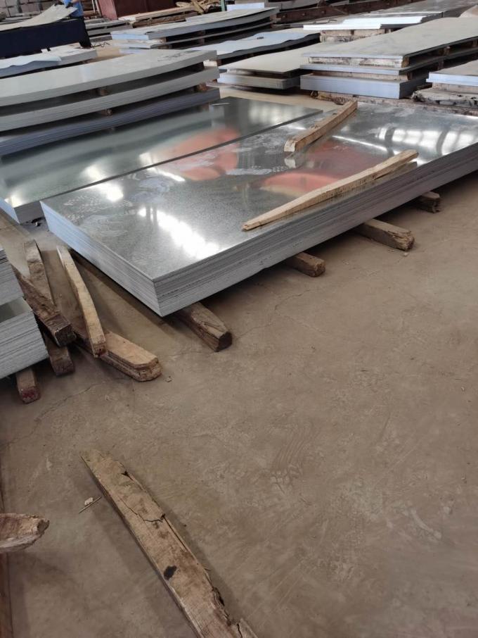 3mm Galvanized Steel Sheet Hot Dipped Zinc Coating Z60 Z180
