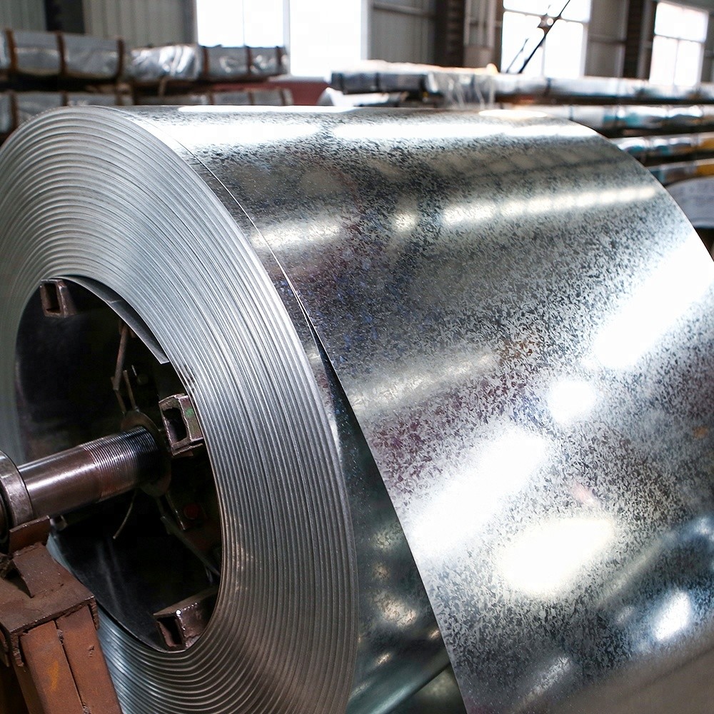 Zinc Coated Cold Rolled Galvanized Steel Strips And Coils Bao Steel HDG GI SECC DX51D